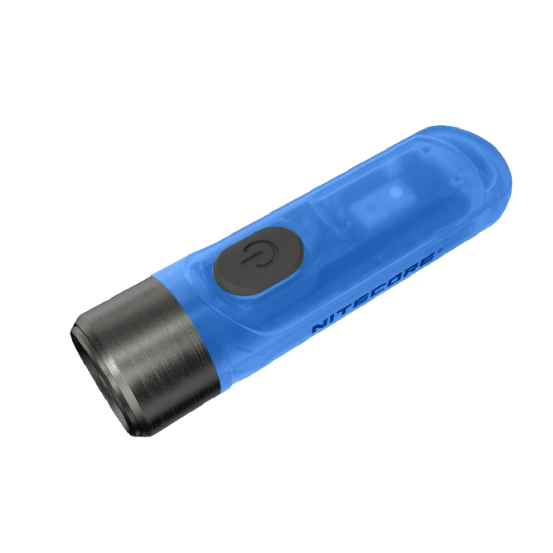 Nitecore TIKI GITD BLUE (Micro USB) Flashlight – The Pisau