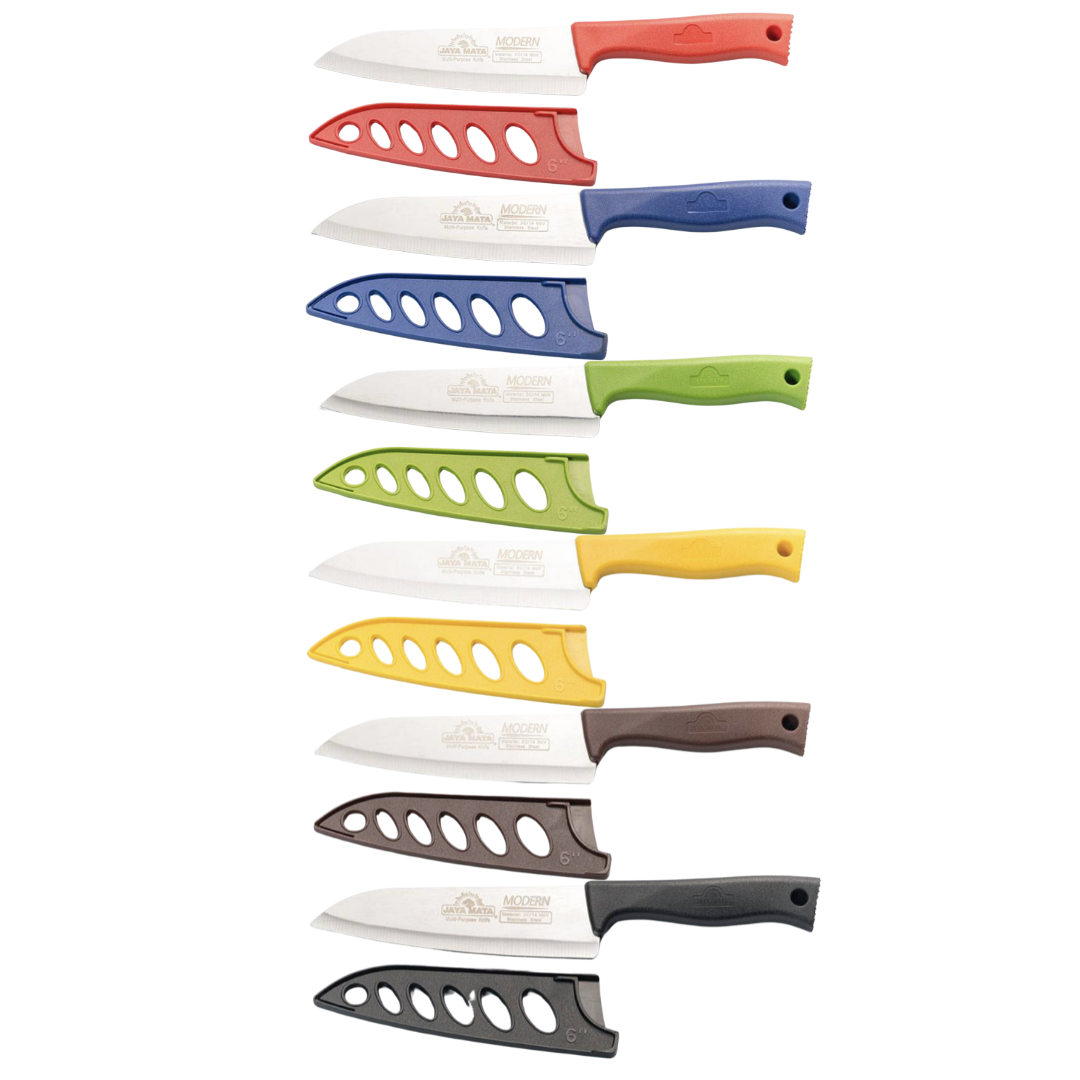 Jayamata 6 Inch Colour Handle Utility Knife With Cover - JM256 (1 Unit ...